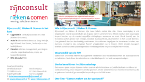 Rijnconsult | Rieken&Oomen - Raad voor Interim Management